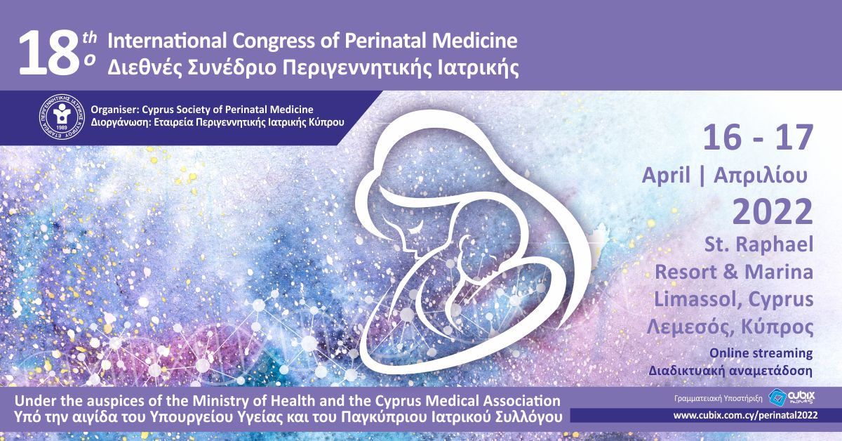 Welcome - 18th International Congress of Perinatal Medicine